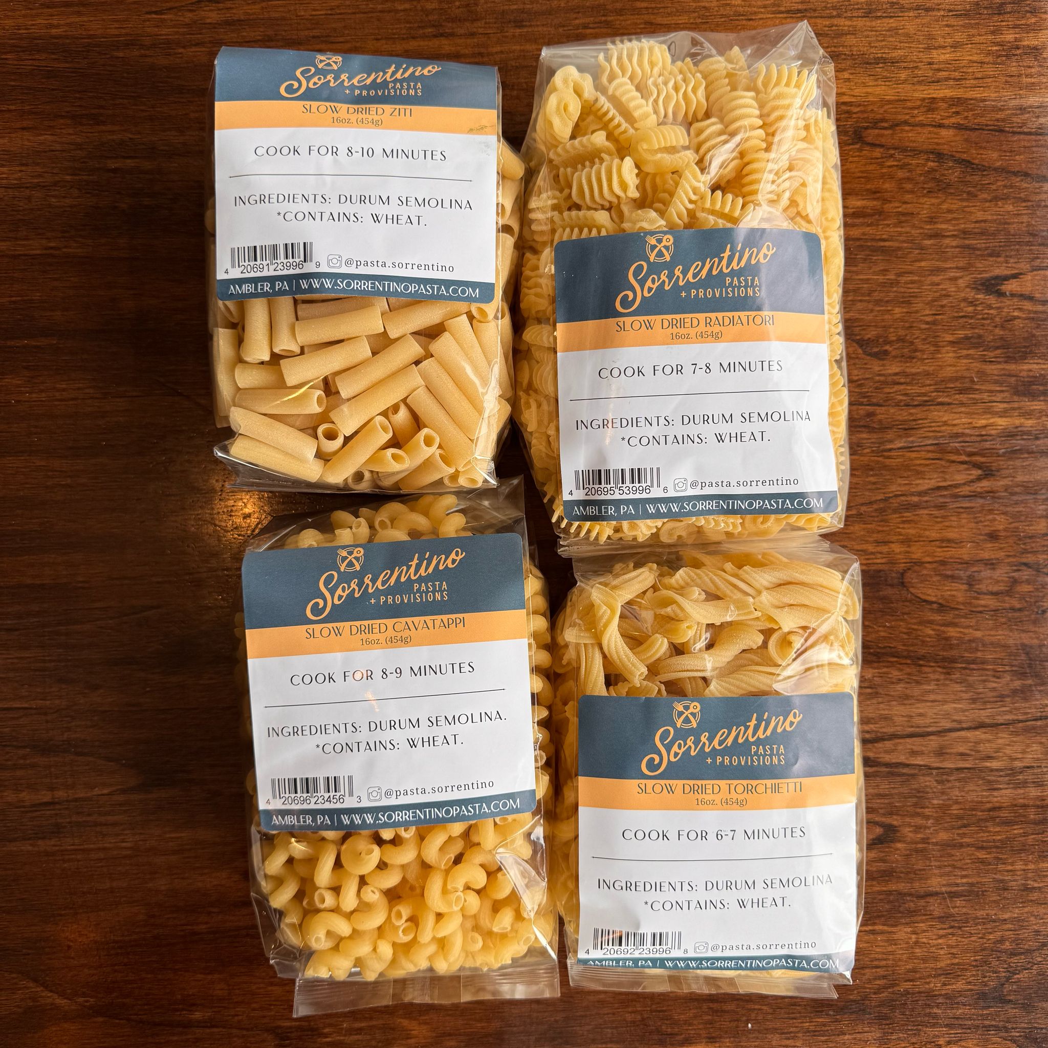Dry Pasta 4 Pack | Sorrentino Pasta + Provisions